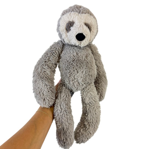 Jellycat | Toys | Jellycat Plush Bailey Sloth Fuzzy Stuffed Animal Gray ...